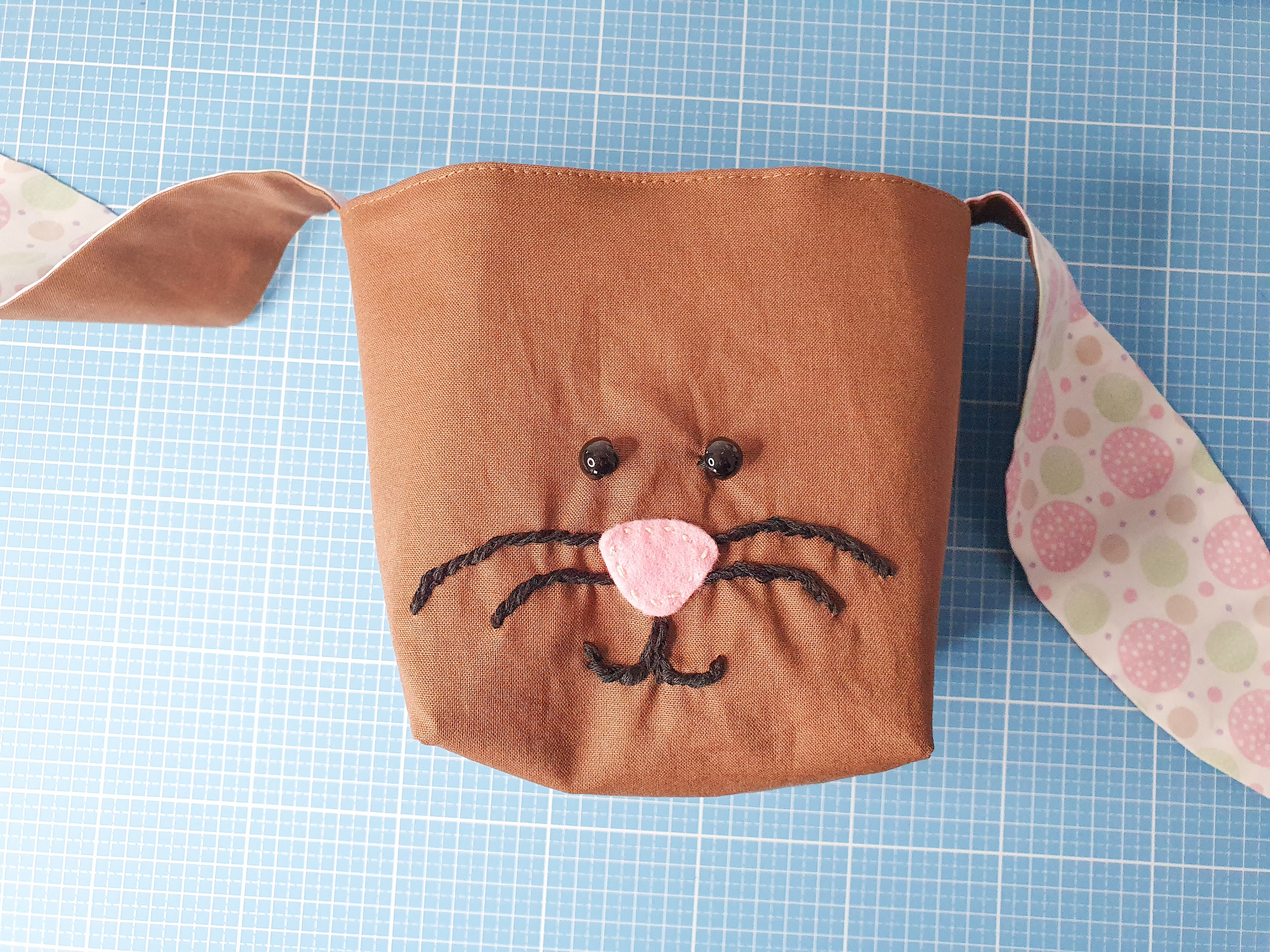 Bunny-shaped Easter Bag Sewing Pattern Children's Easter - Etsy
