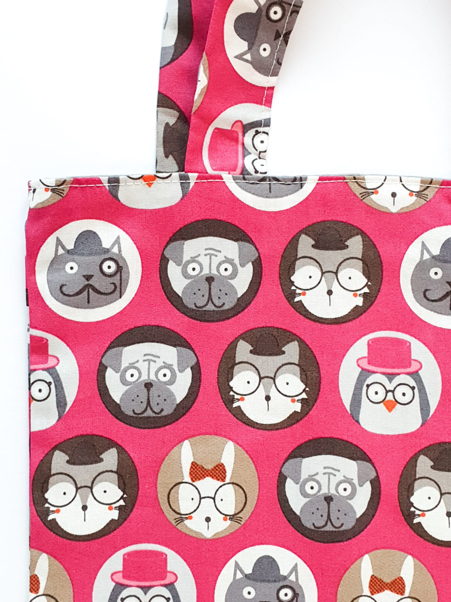 Easy Tote Bag PDF Sewing Project | Kids Book Bag Sewing Instructions ...