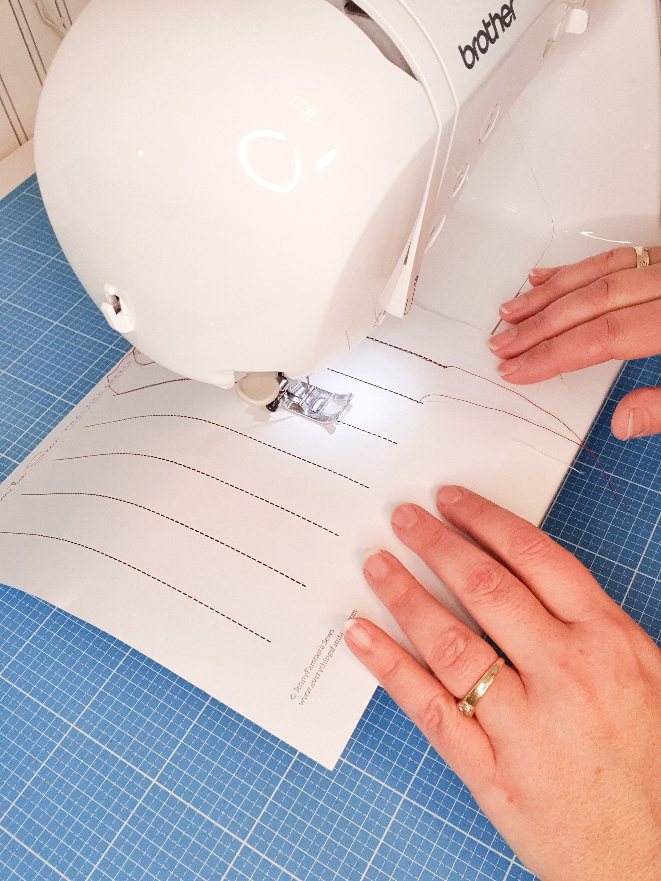 Printable Beginner Stitching Sheets | Beginners' Simple Sewing Practice ...