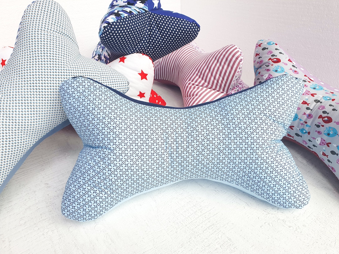 Neck Bone Pillow PDF Pattern | Reading Pillow to Sew | Printable DIY ...