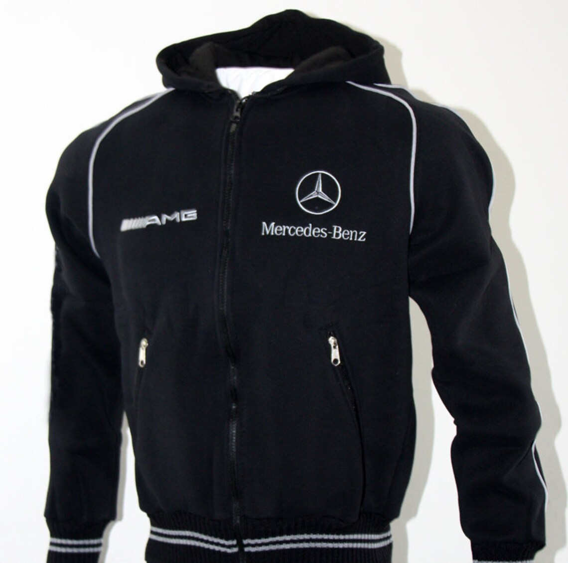 Mercedes Benz AMG Fleece Jacket Handmade personalized gifts | Etsy