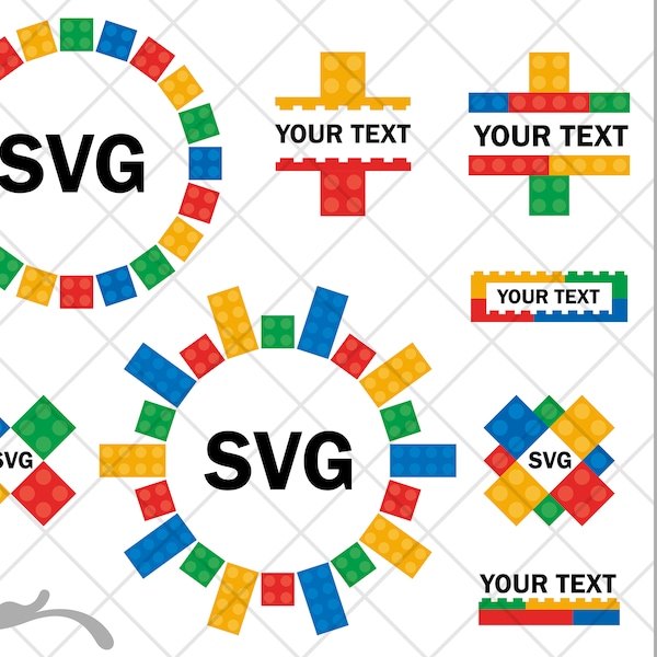 Legos Svg - Etsy