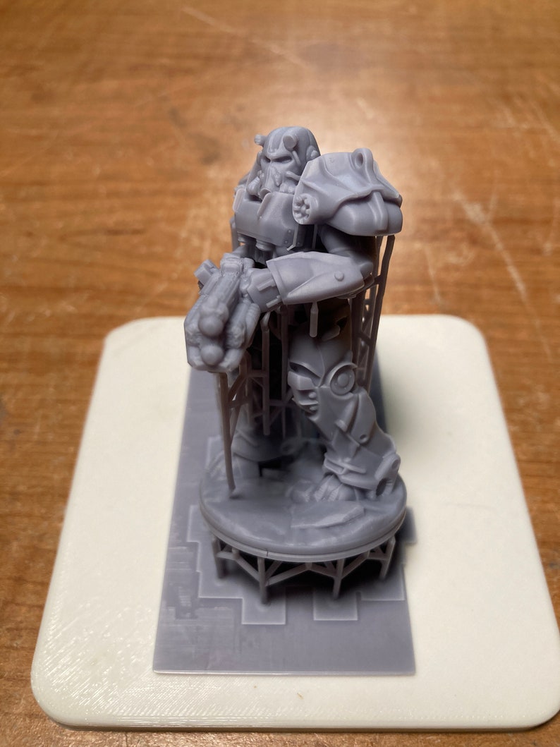 Fallout Power Armour Figure (60mm) : 3D Resin Figurine - Etsy