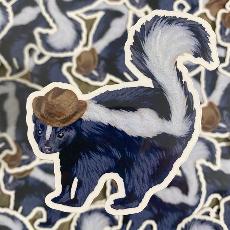 Skunk Sticker - Etsy