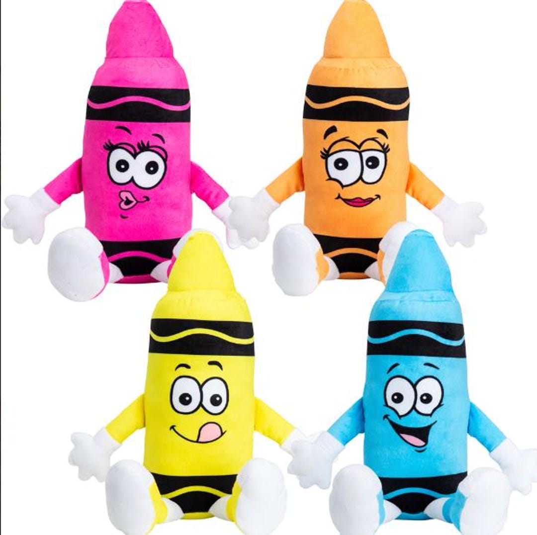 Personalized Plush Crayons - Etsy
