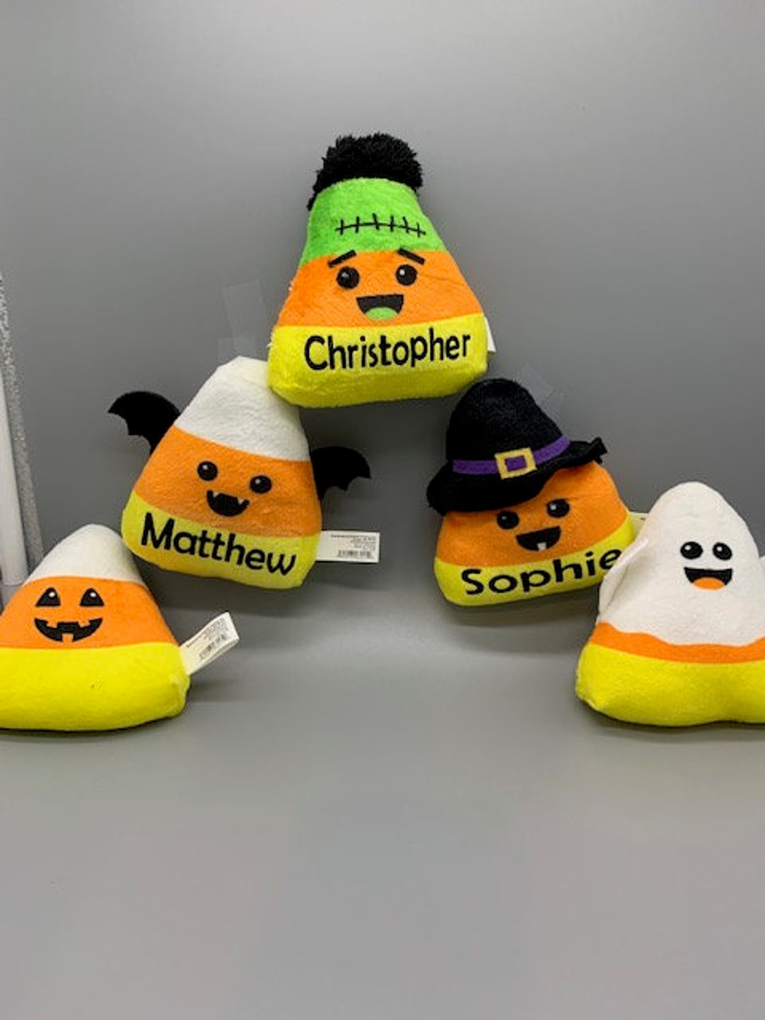 Personalized Candy Corn Plush - Etsy