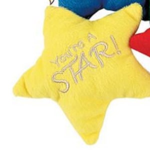 Personalized Colorful Plush Stars - Etsy