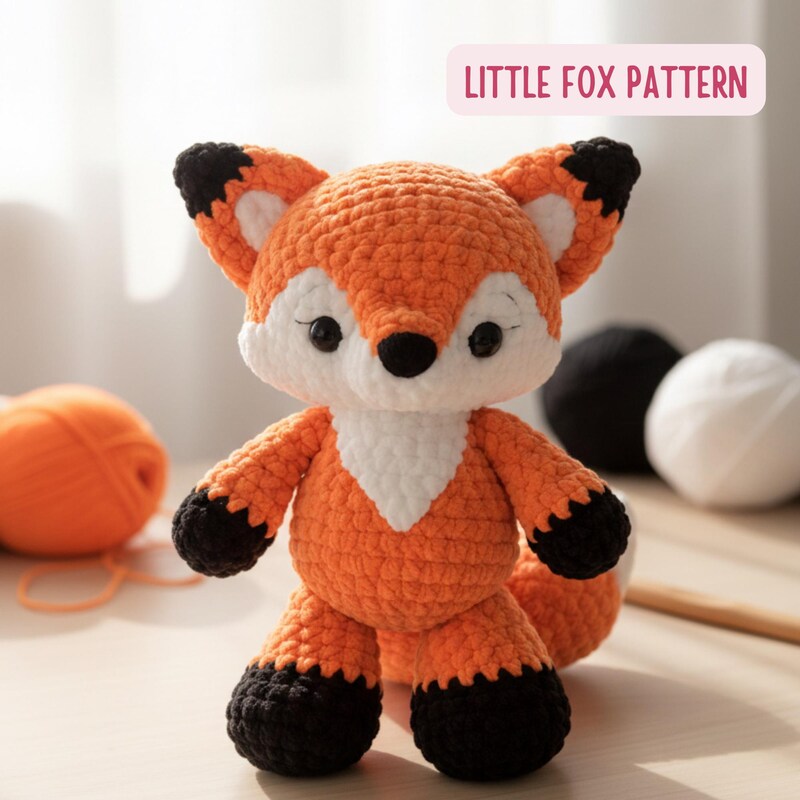 Fox Plush - Etsy