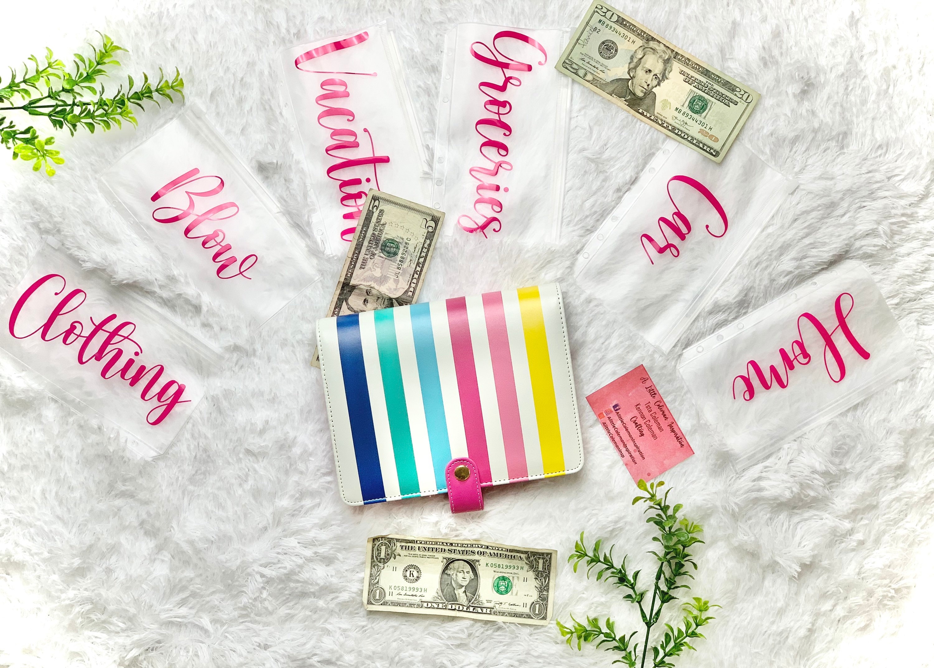 Cash Envelope System binder for A6 binders Budget Binder | Etsy