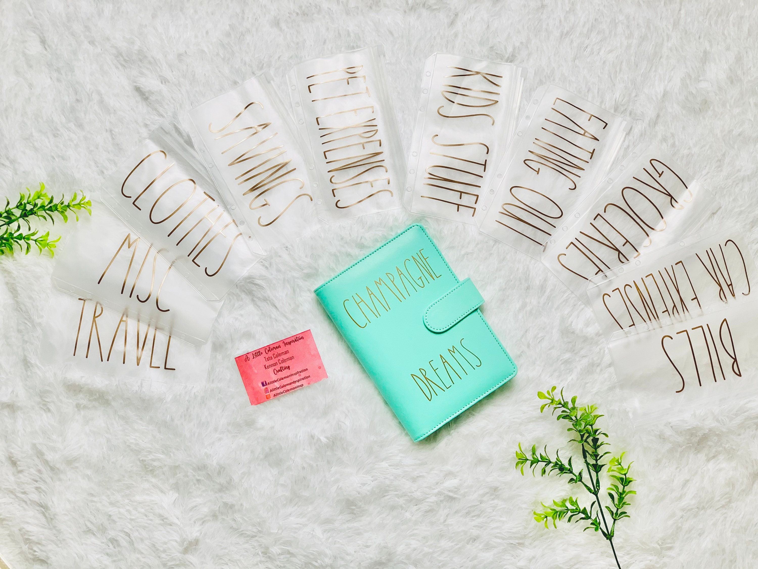 Cash Envelope System Binder for A6 Binders Budget Binder | Etsy