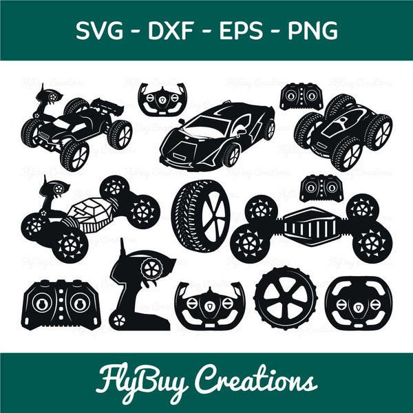 Rc Cars Cut Svg - Etsy