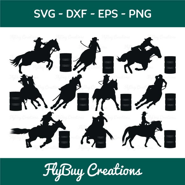 Barrel Racing - Etsy