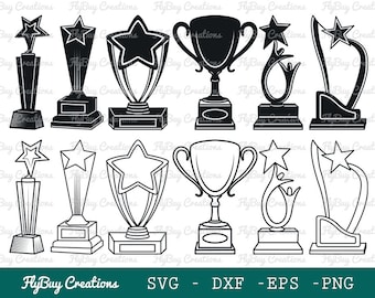 Winner Cup Svg - Etsy