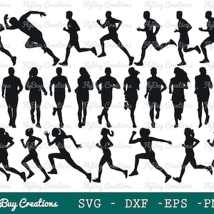 Running SVG Bundle Runner Svg Run Svg Running Man Running - Etsy