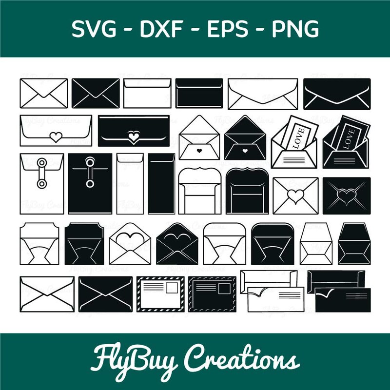 Svg Envelope - Etsy