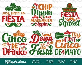 My First Fiesta Svg - Etsy