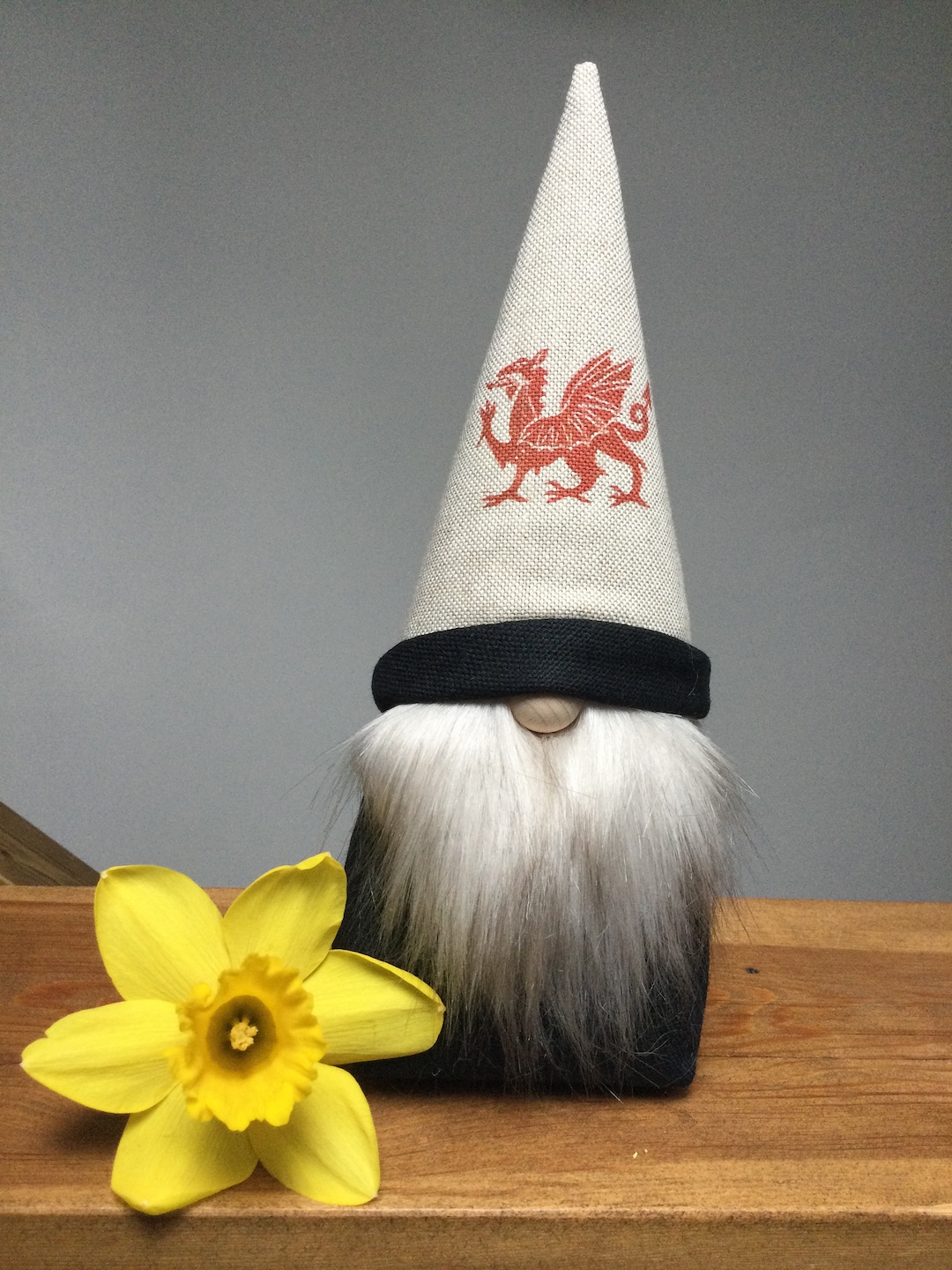 Welsh Dragon Gnome Handmade in Wales Unique Gift Cymru Am Byth - Etsy