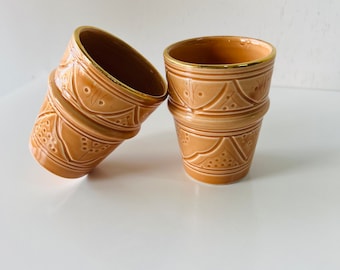 Moroccan Ceramic Tea Set - Etsy