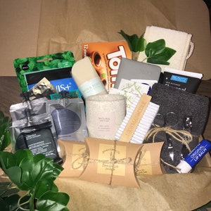 Men’s Luxury Spa Pamper Box, Pamper Hamper for Him, Self Care Box ...
