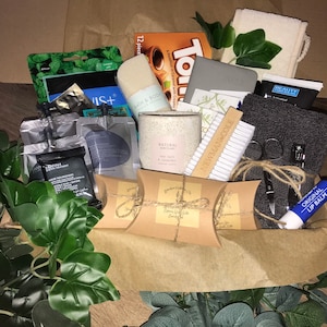 Men’s Luxury Spa Pamper Box, Pamper Hamper for Him, Self Care Box ...