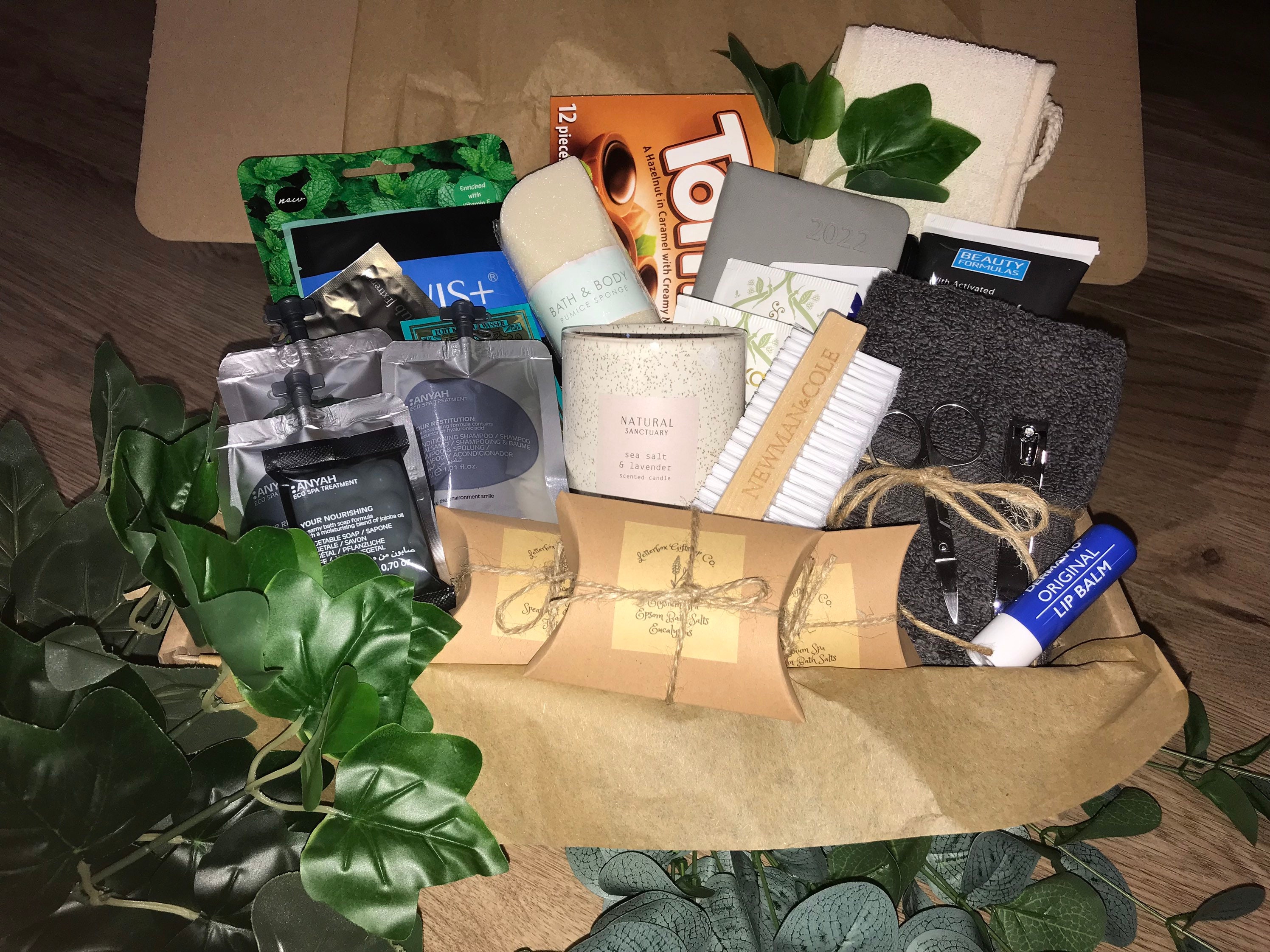 Men's Luxury Spa Gift Box, Self Care Pamper Hamper - Etsy UK