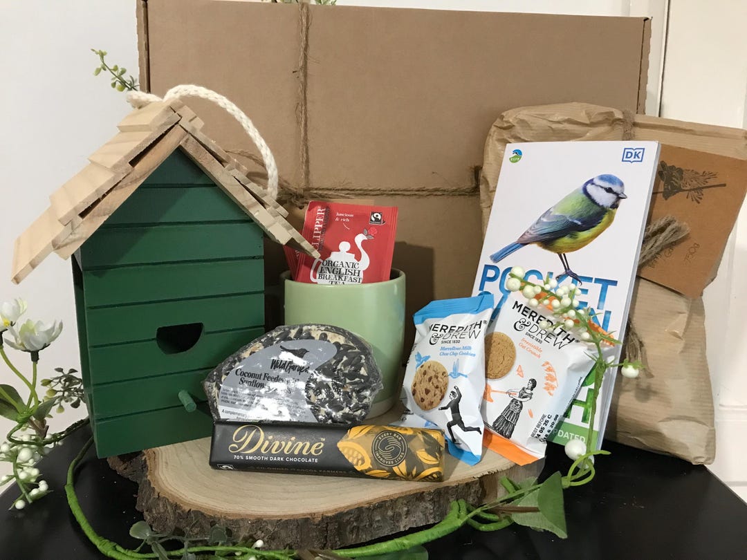 Garden Bird Watchers Gift Box, Garden Birds Giftbox, Box for Bird ...