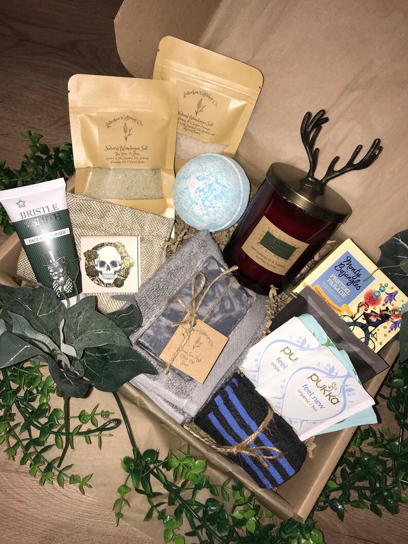 Ultimate Luxury Wellbeing Hamper for Men Self Care Giftbox - Etsy UK
