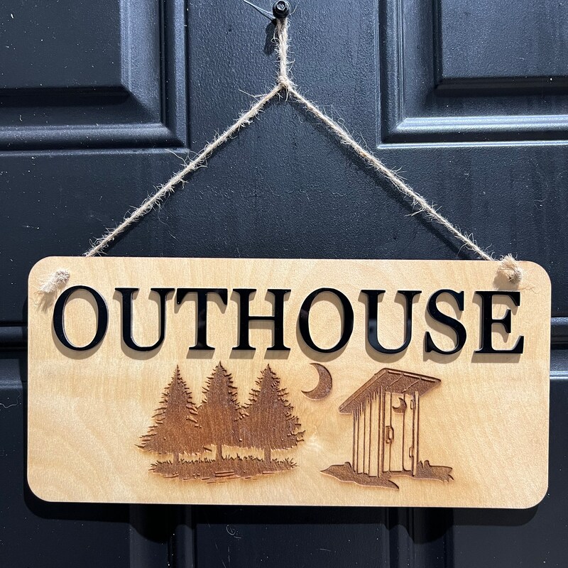 Outhouse Signs - Etsy