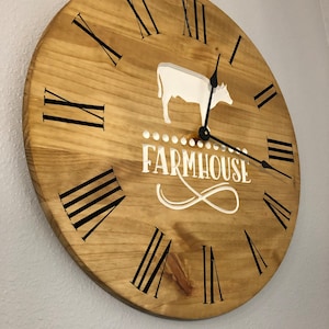 Farmhouse Clock - Etsy