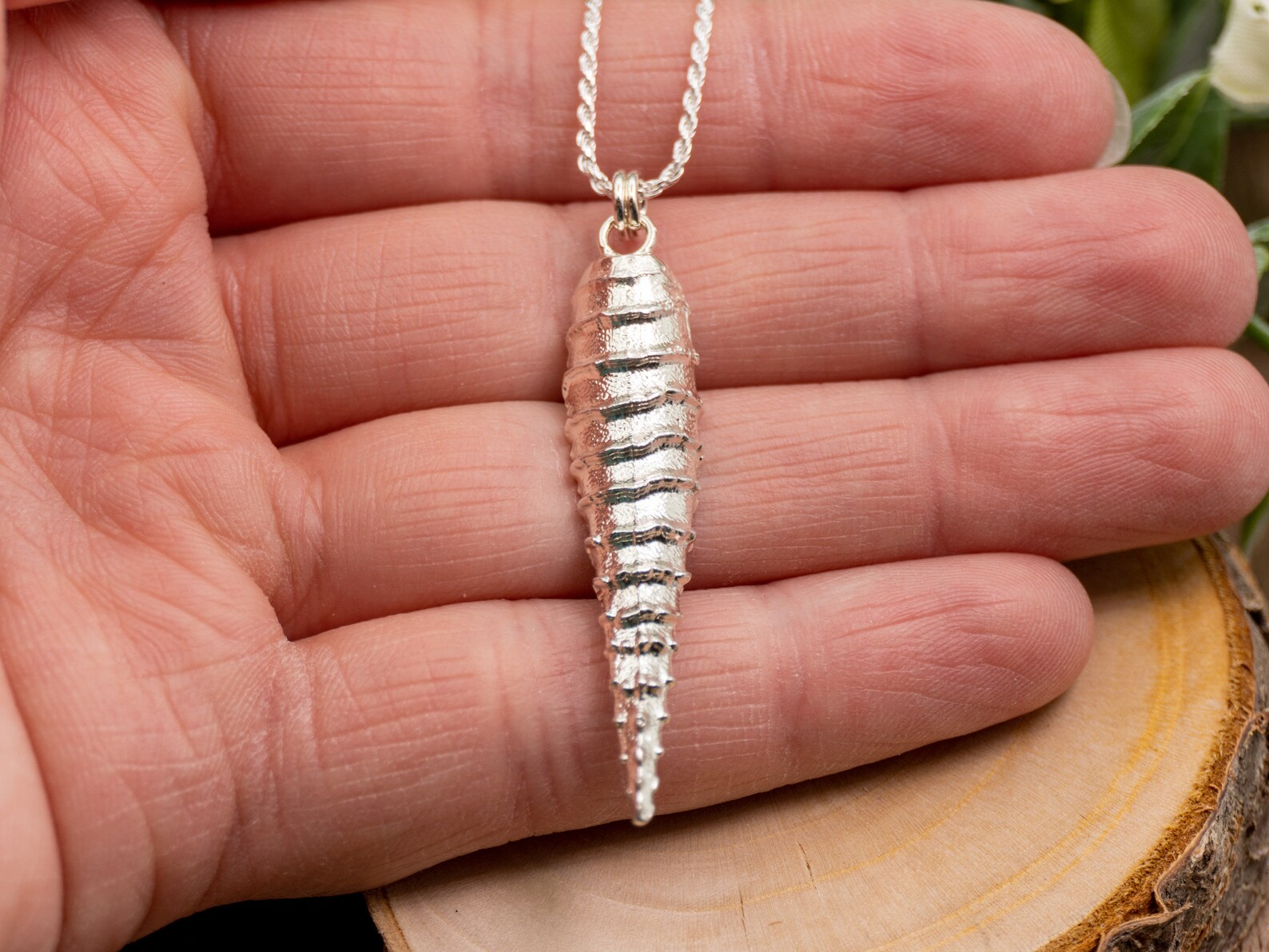 Zebra Succulent Jewelry Set - 925 Sterling Silver - Real Plant Castings ...