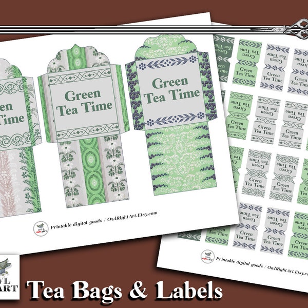 Tea Bag Envelopes - Etsy