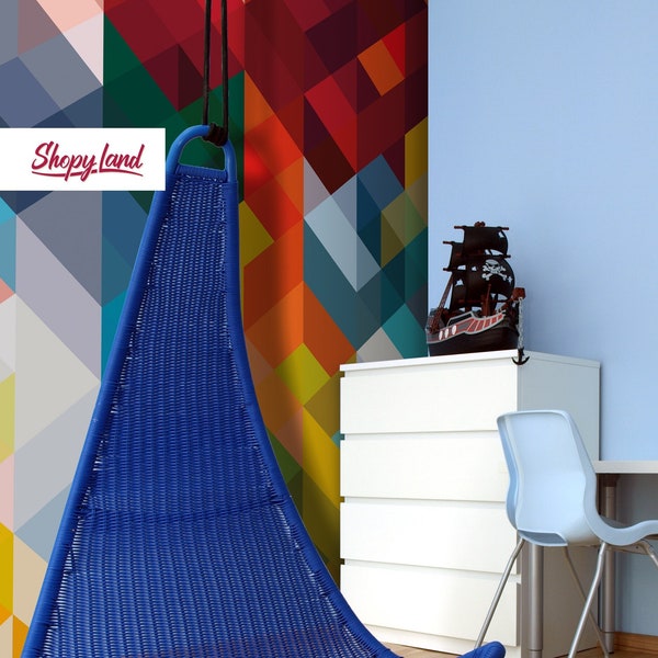 Removable Wallpaper Rainbow - Etsy