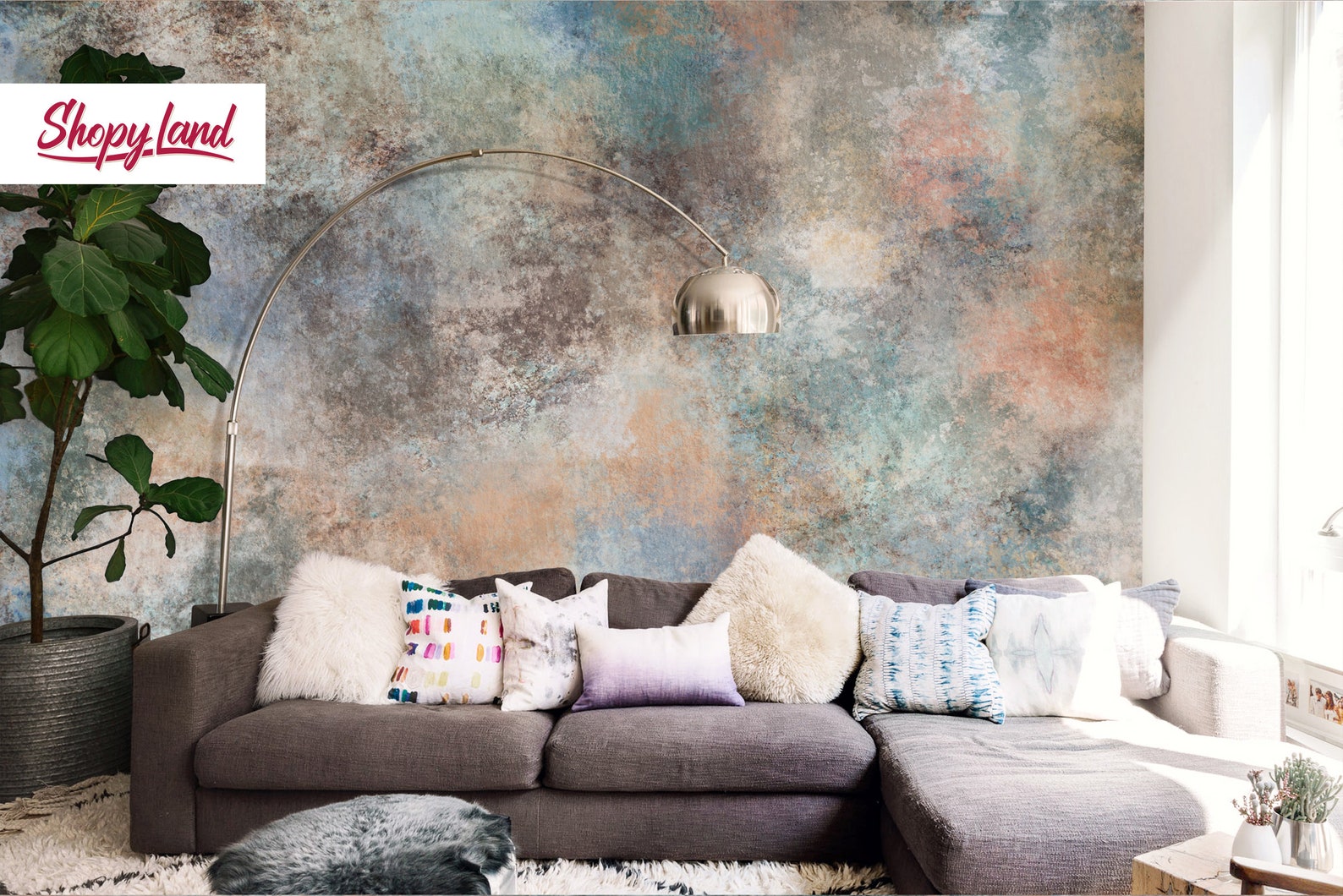 Industrial Design Removable Wallpaper Peel and Stick Loft - Etsy