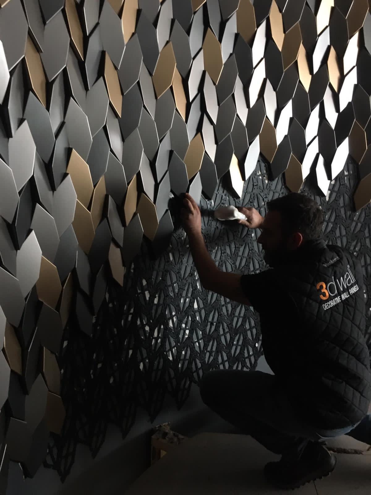 MABEL 3D Wall Panels – Polygonal Design Wall Tiles – Easy to Install 3D ...