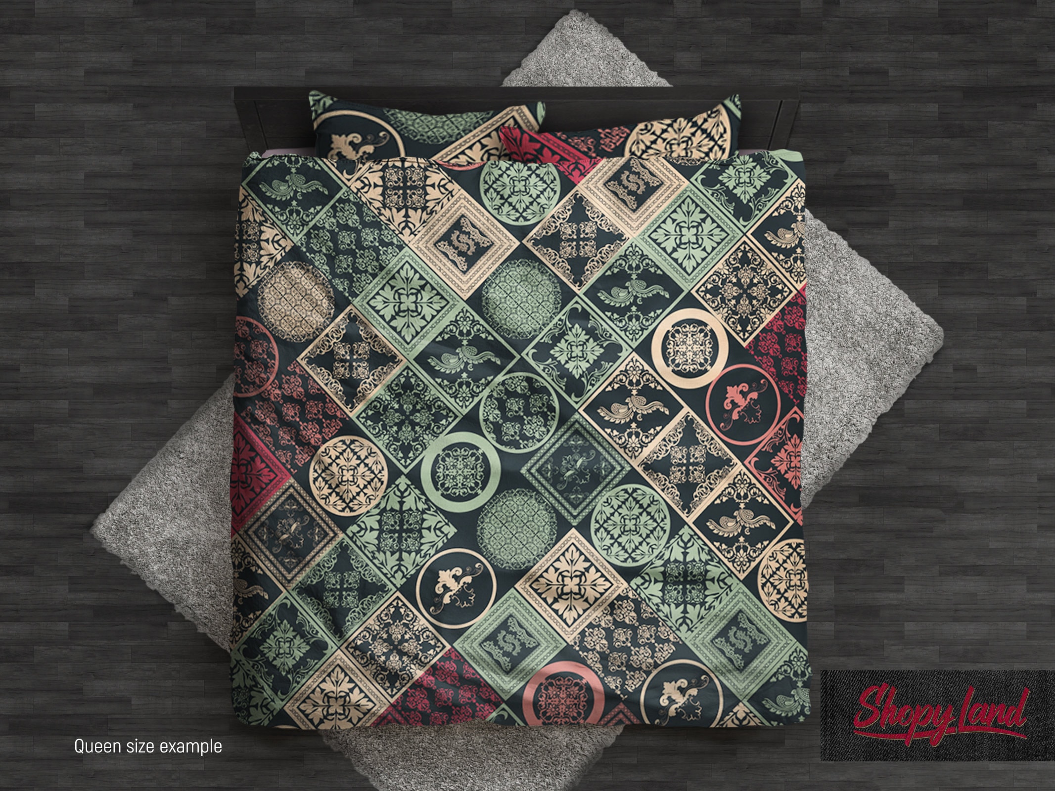 Vintage Comforter Set Haute Couture Bedding Set Italian - Etsy