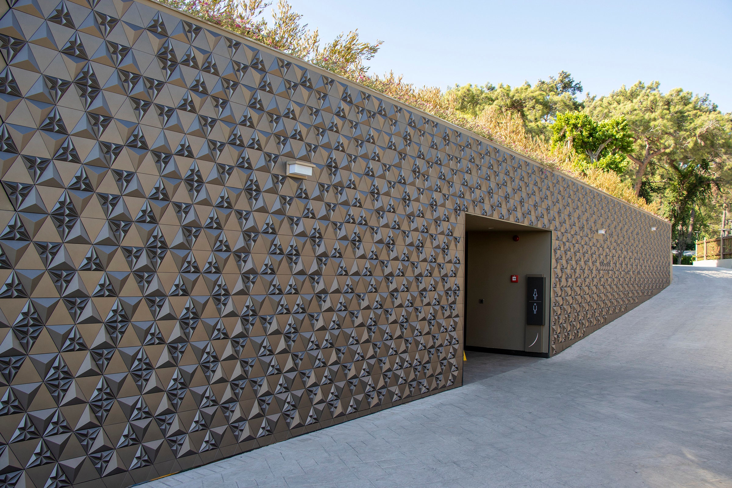 3D Wall Panels NAVA – Pyramid Design Wall Tiles – Modern Decorative ...