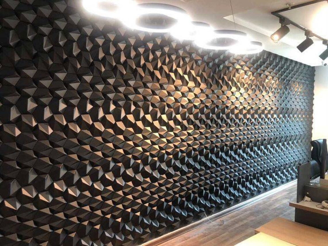 3D Wall Panels Zeta Design Wall Decorative Tiles Copolimer - Etsy