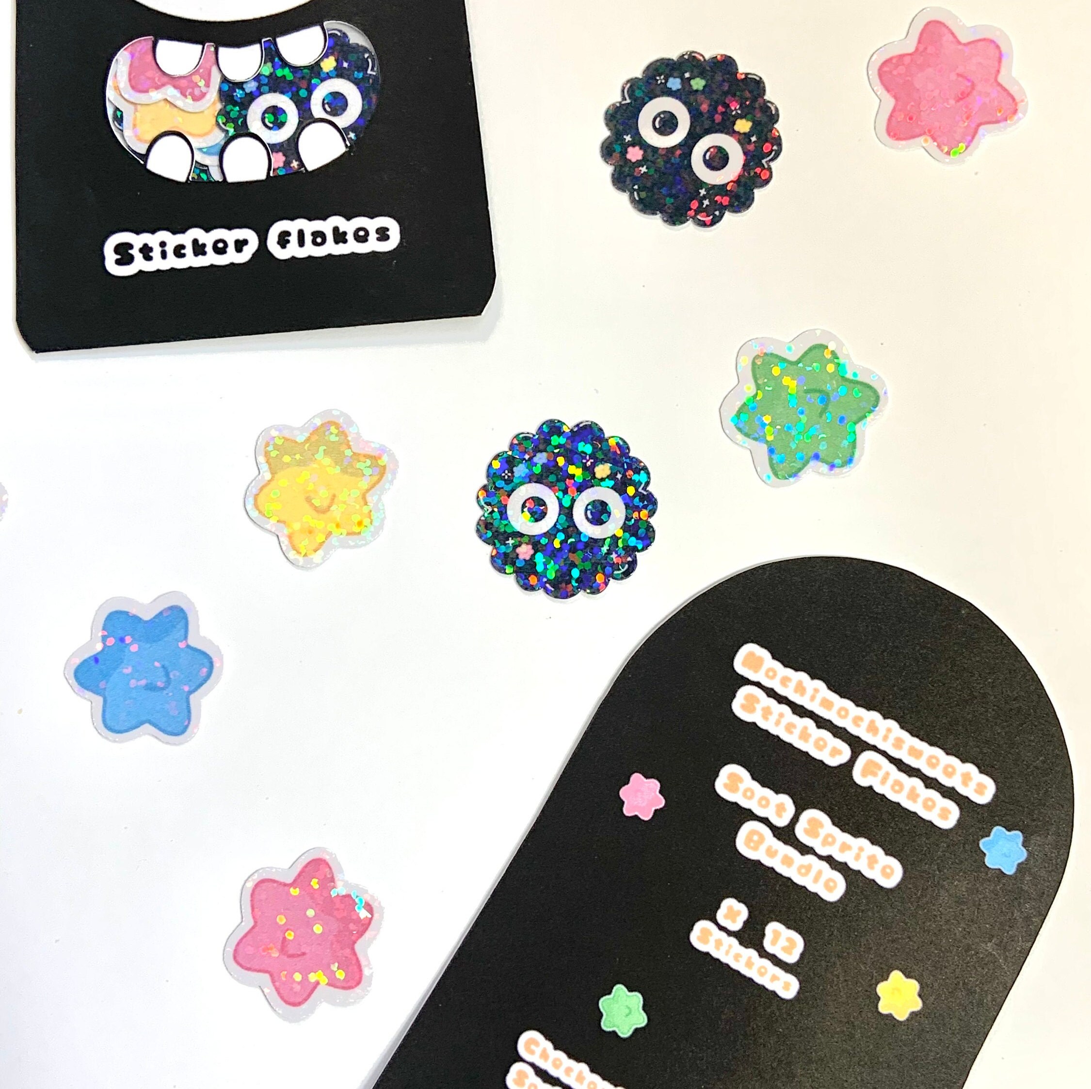 Soot Sprite Sticker Flakes - Etsy