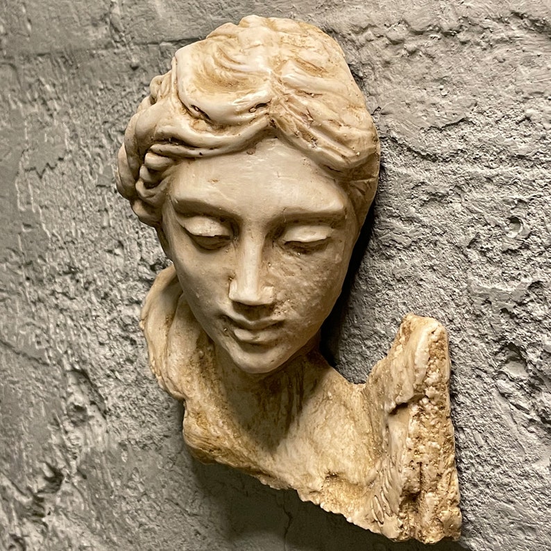 Euphrosyne, Wall Sculpture, Wall Art, Greek Goddess, Mythology, Ozan ...