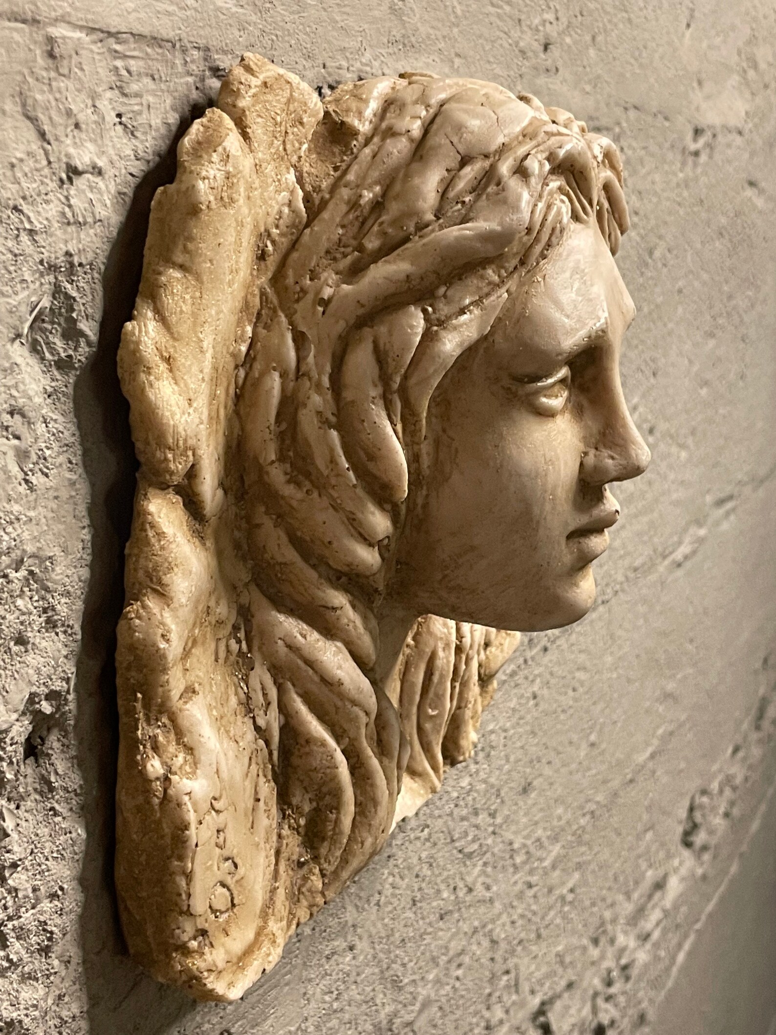Aglaia Wall Sculpture Wall Art Greek Goddess Mythology | Etsy
