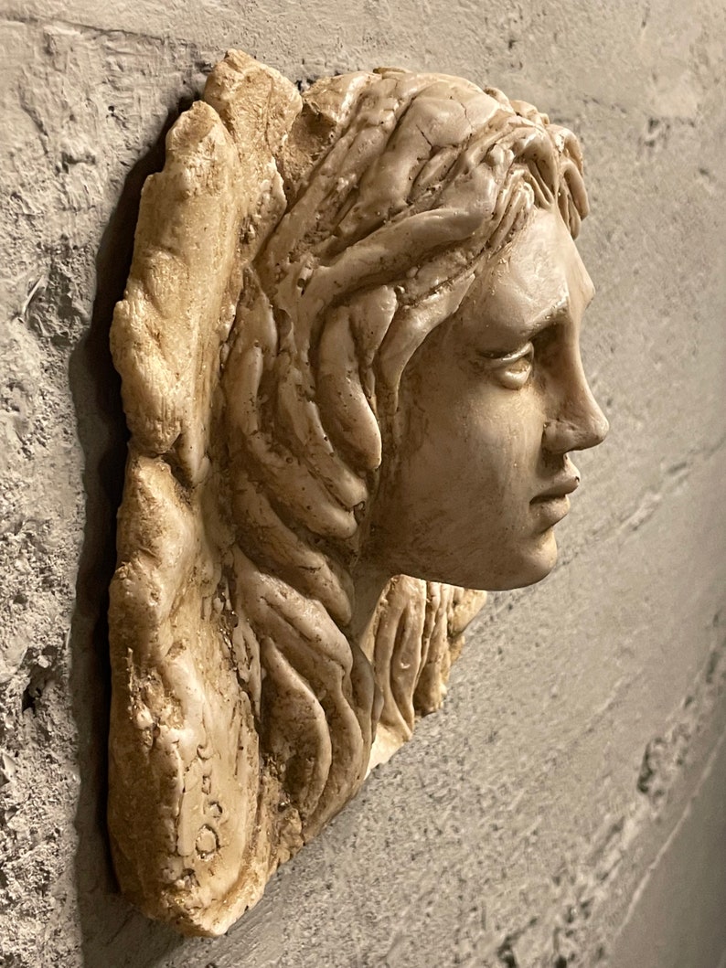 Aglaia, Wall Sculpture, Wall Art, Greek Goddess, Mythology, Museum ...