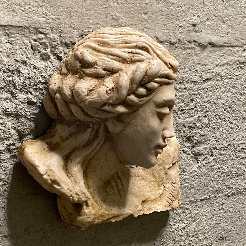 Euphrosyne Wall Sculpture Wall Art Greek Goddess - Etsy UK