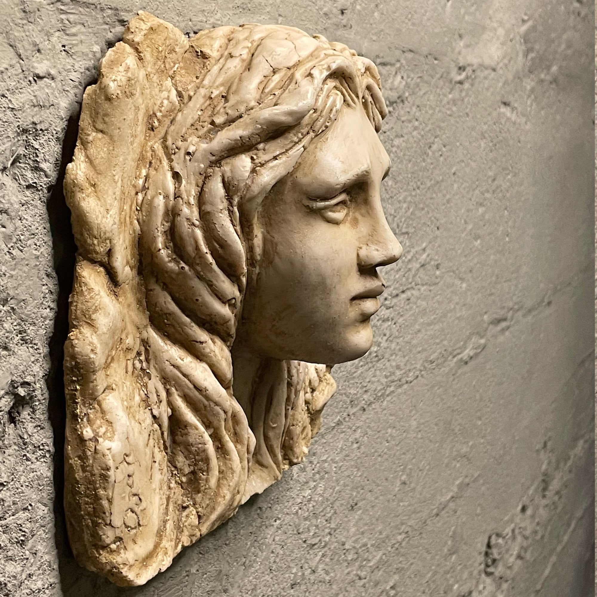 Aglaia, Wall Sculpture, Wall Art, Greek Goddess, Mythology, Museum ...