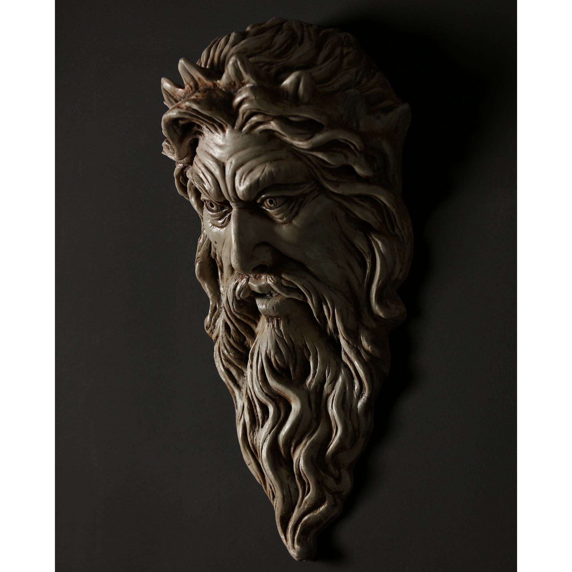 Zeus Sculpturezeus Greek Sculpture Zeuswall Art Decor - Etsy Australia