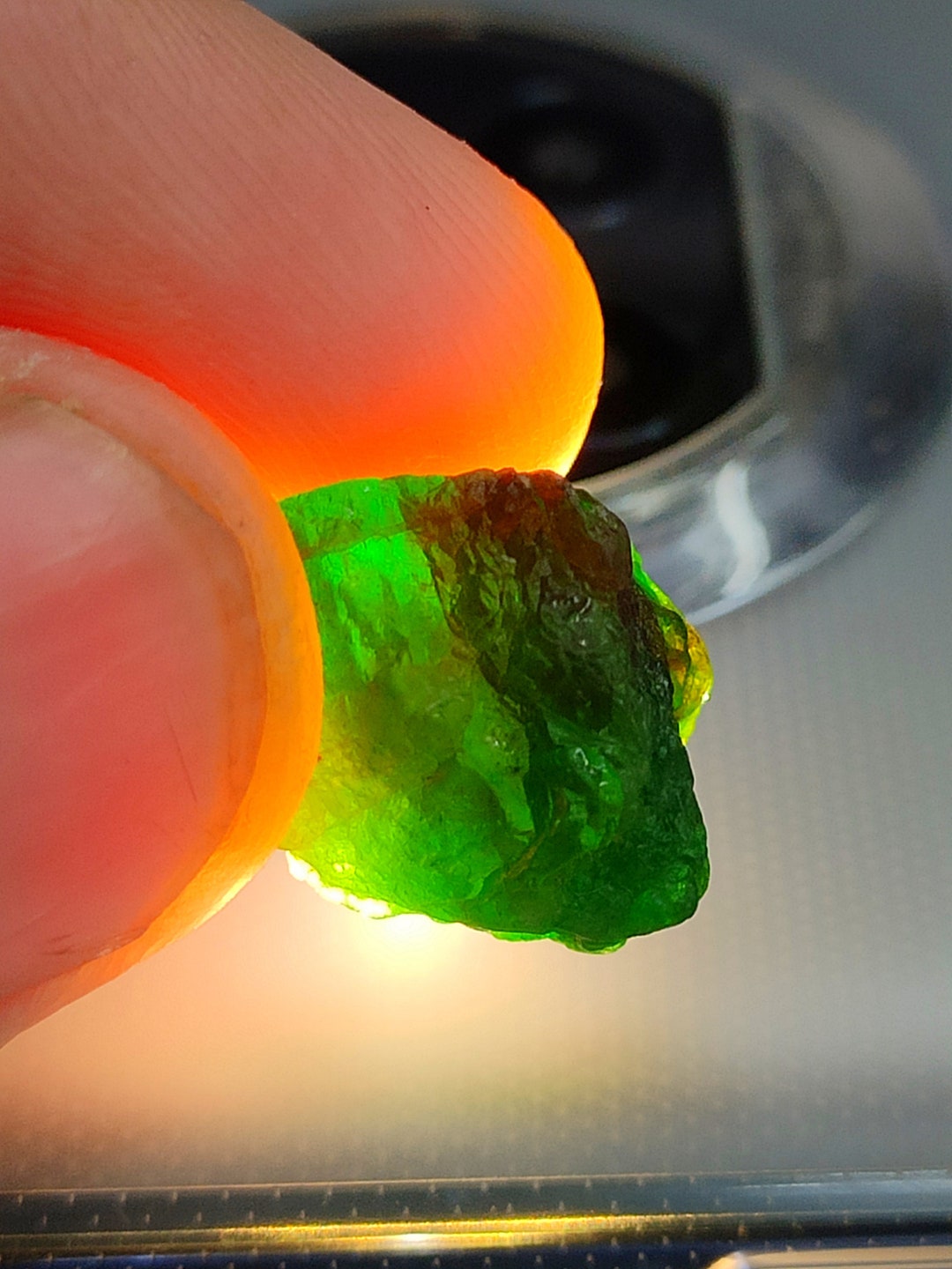 RAW TSAVORITE GARNET Crystal - Natural Tsavorite Garnet Rough Gemstone, Wholesale Natural Raw ...