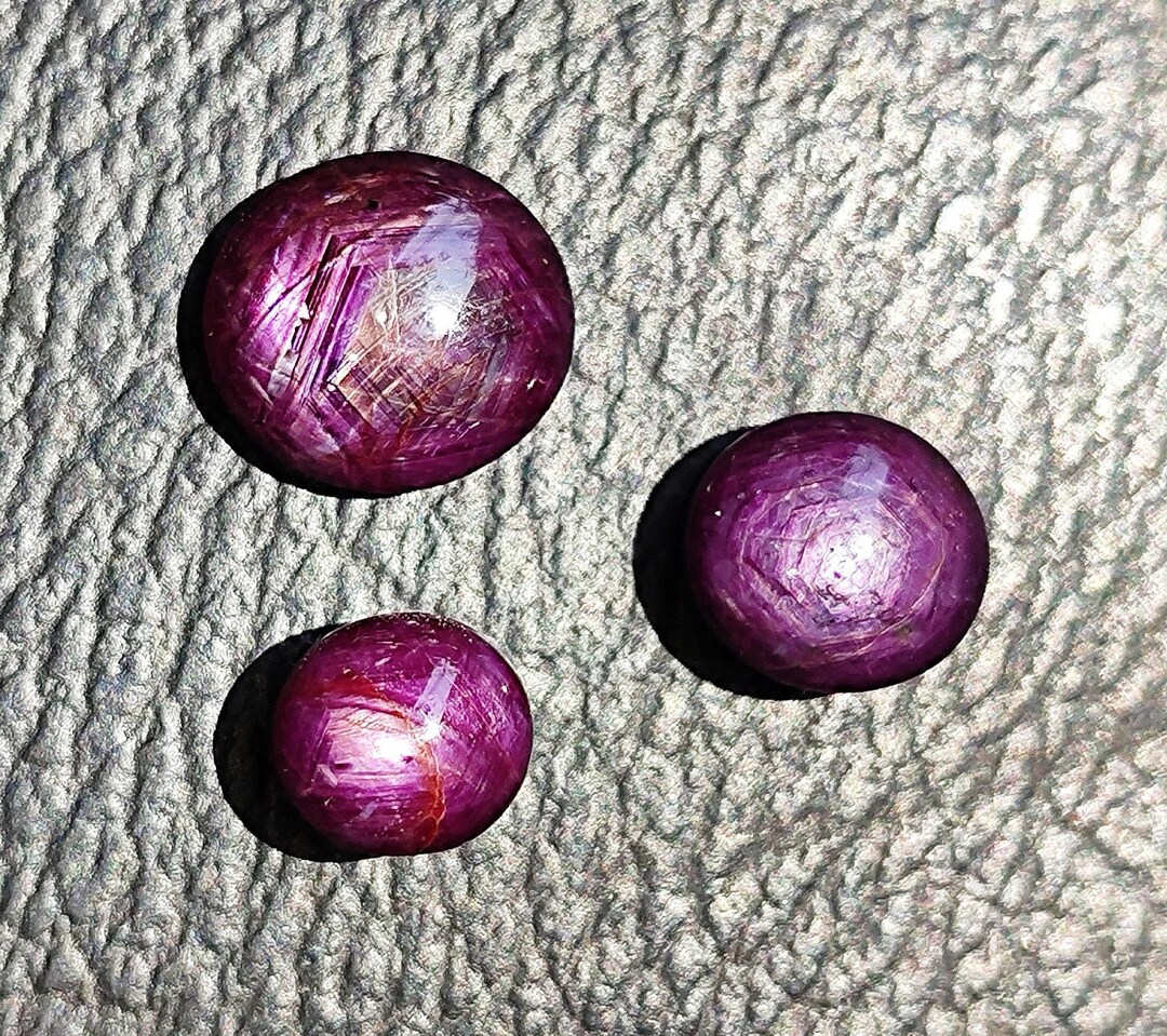 Beautiful..! Star Ruby Cabochon - Natural Star Ruby Stone - Jewelry ...
