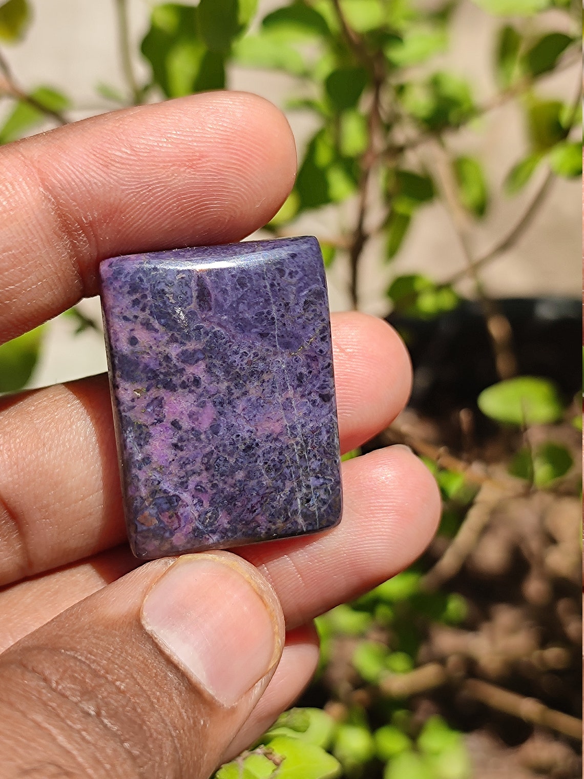 RARE SUGILITE CRYSTAL Natural Gel Sugilite Smooth Cabochon - Etsy