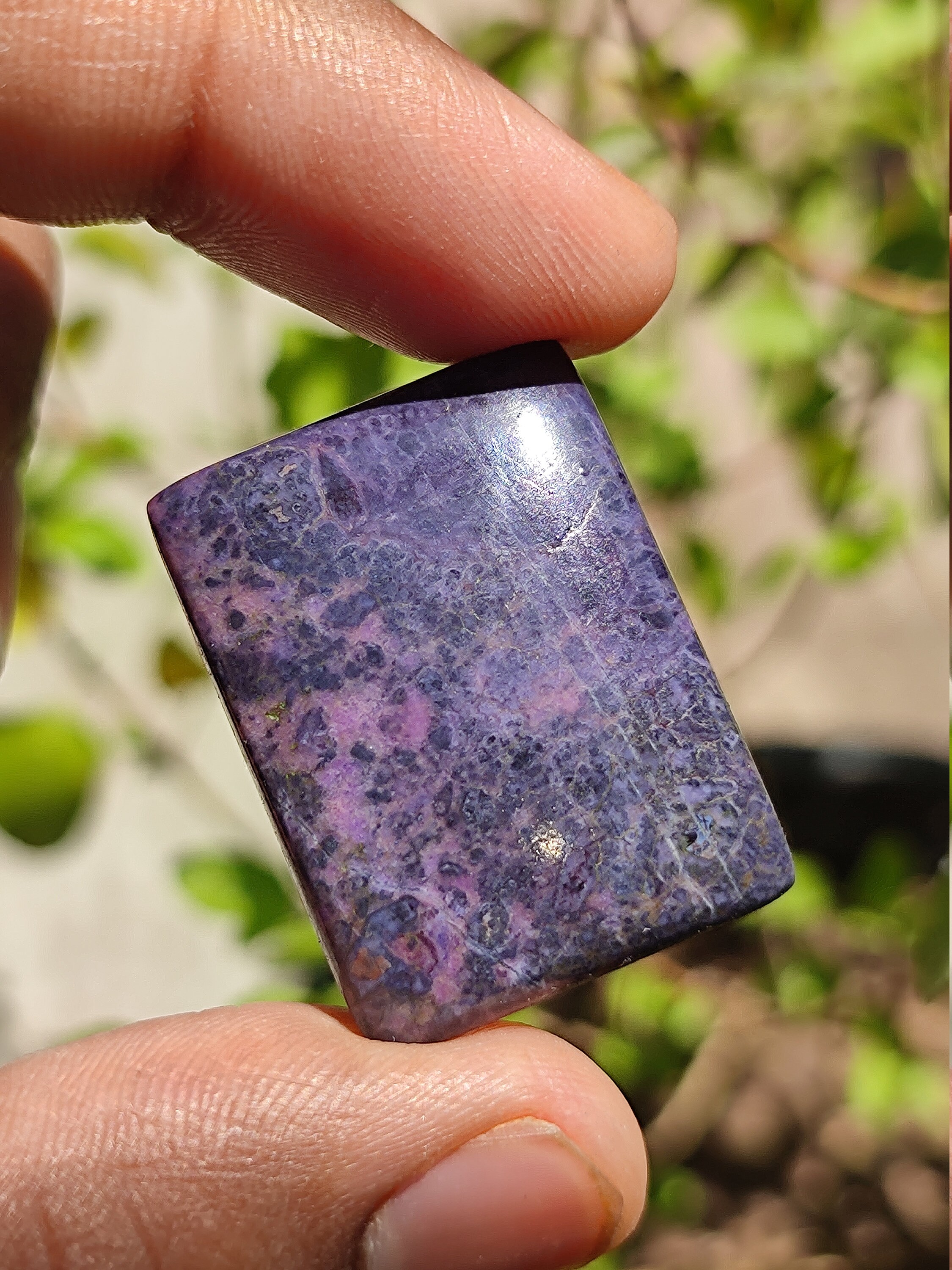 RARE SUGILITE CRYSTAL Natural Gel Sugilite Smooth Cabochon - Etsy
