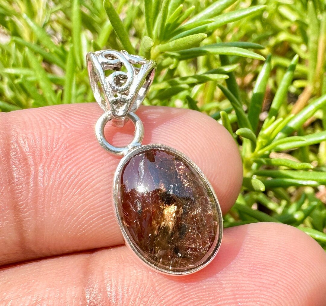 Natural.! Bi -color Andalusite Pendant - Amazing Natural Bi Color ...