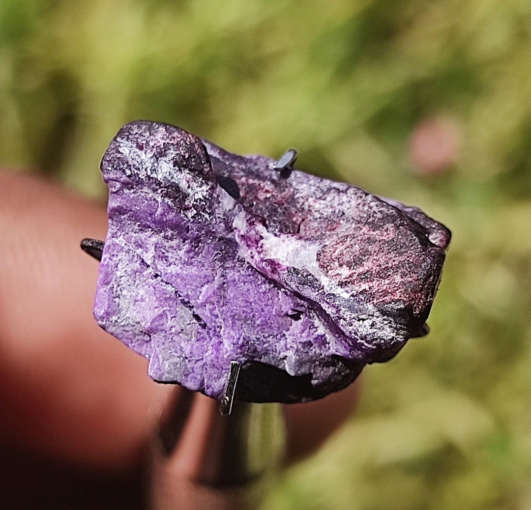 RARE GEL SUGILITE Raw Crystal - Natural Gel Sugilite Rough - African ...